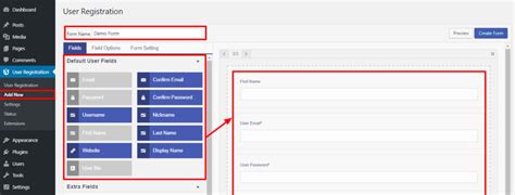 Create A Registration Form With File Upload Field Easily User Registration Membership Blog