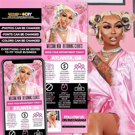 Acuity Scheduling Template Hairstylist Diy Acuity Site Acuity Booking Site Design Acuity