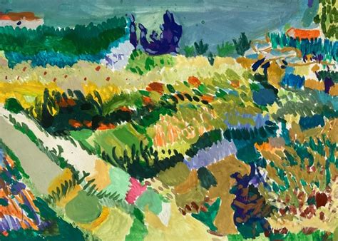 Копирование картин художников импрессионистов Закрепление навыка смешивания цветов