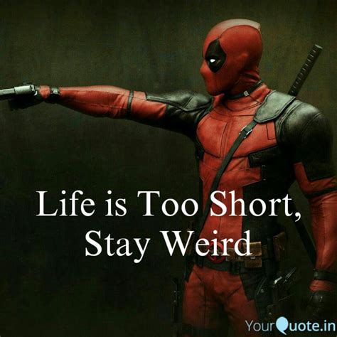 Deadpool Superhero Quotes