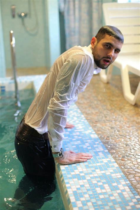 Real Man In Wet Clothes