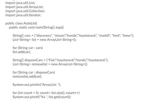 Solved Import Java Util List Import Java Util Arraylist