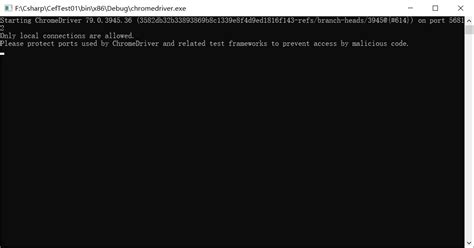 Binding Cefsharp Client With Selenium Chrome Driver C Stack Overflow