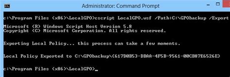 Backuprestore And Export Local Group Policy Settings To Another