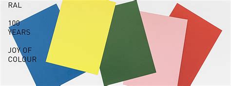 Ral Farben Feiert 100 Jähriges Jubiläum Mit Raw Color Edition