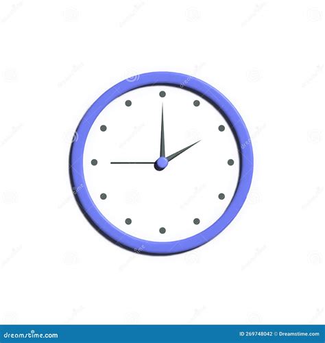 3d Rendering Clock And Color Graphs Pointing Up Icon 3d Render Chart