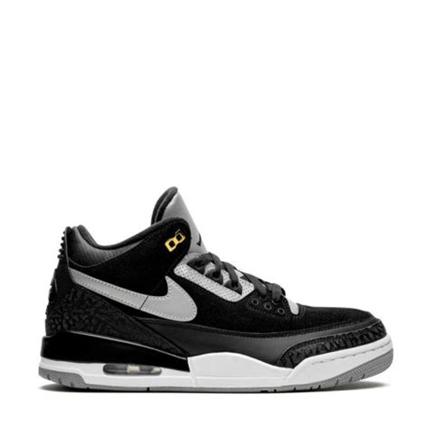 【jordan乔丹 男士篮球鞋】air Jordan 3 Tinker Low Aj3 黑白手稿 黑水泥 3m反光 Ck4348 007【正品
