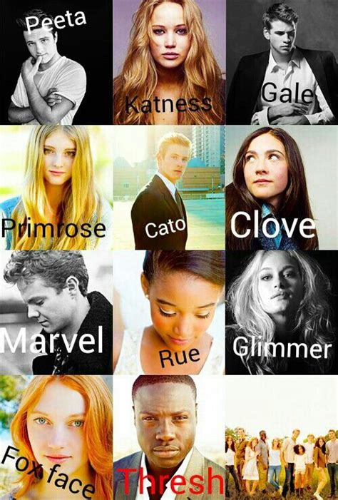 Hunger games cast