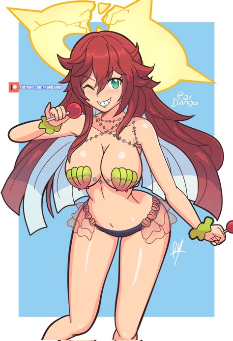 Rule 34 Bikini Clam Shell Guilty Gear Jack O Valentine Lollipop