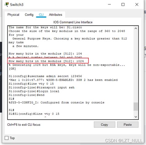 Packet Tracer配置ssh、telnetcisco Packet Tracer Ssh Telnet 配置 Csdn博客