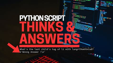 Python Script Thinks And Responds Using Regular Expressions🤖 Youtube