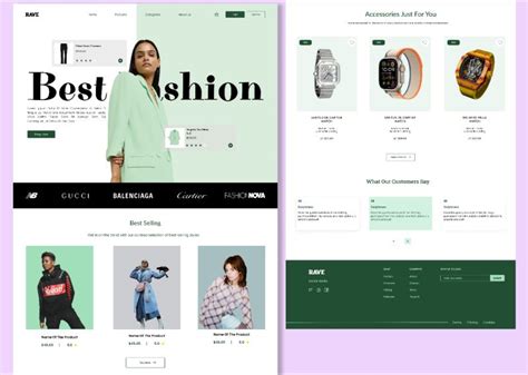 akoji ezekiel on linkedin a fashion landing page