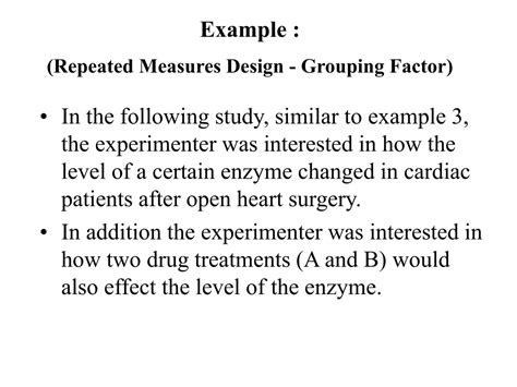 Ppt Repeated Measures Designs Powerpoint Presentation Free Download Id 9683524