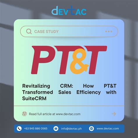 Crmtransformation Suitecrm Salesefficiency Devtac