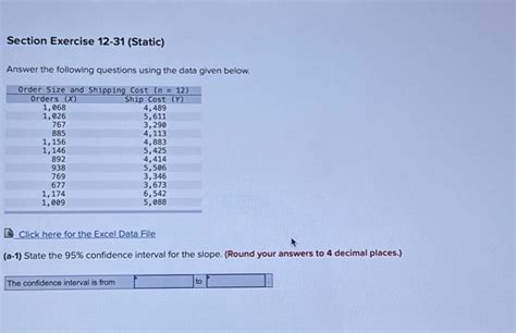 Solved Section Exercise 12 31 Static Answer The Following