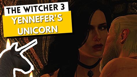 【the Witcher 3】yennefer Romance Scene Youtube
