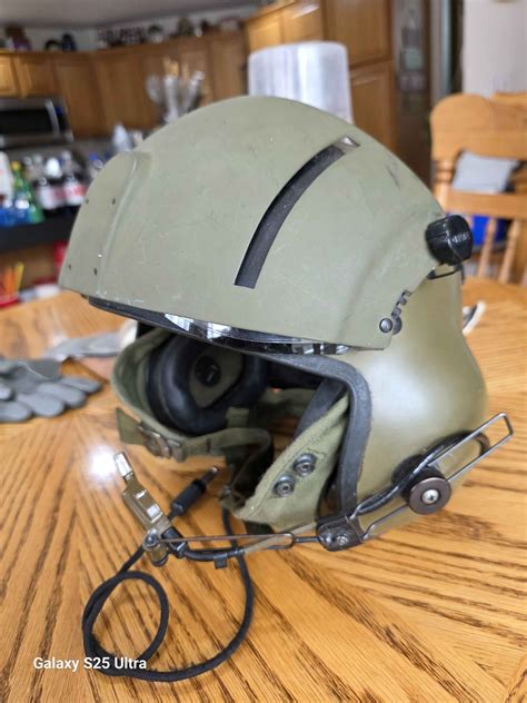 Helicopter Helmet Sph 4 U S Army Uh1 Huey Team Outdoor Recreation