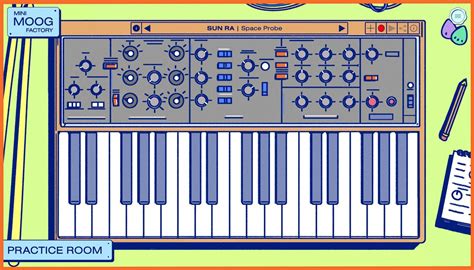Moog Model D Web Experience Switch On A Classic Synthesizer Wallpaper