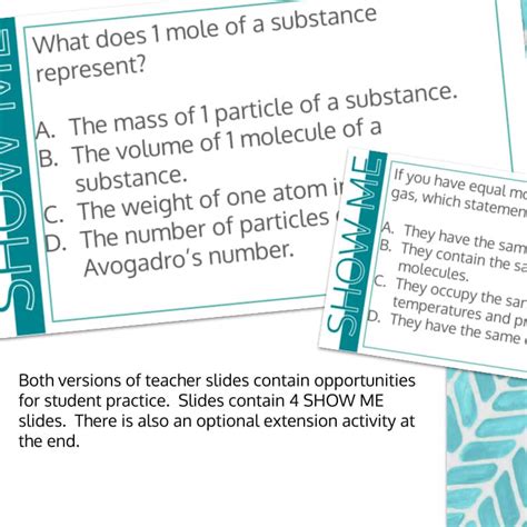 Chemistry Mole Conversions Mole Map Scribble Doodle Notes And Teacher Slides