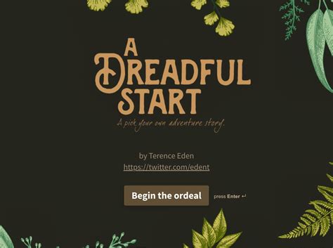 Choose Your Own Interactive Story Typeform Template