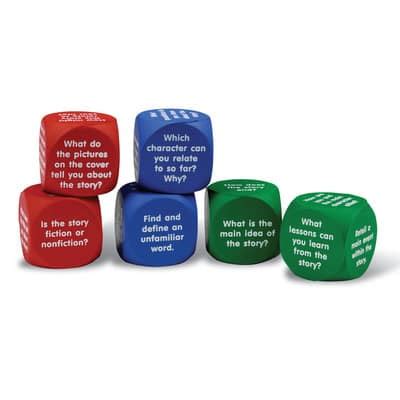 Learning Resources Reading Comprehension Cubes Set Michaels