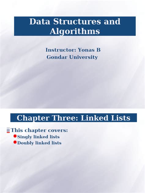 Chapter 3 Linked Lists Autosaved Pdf Pointer Computer