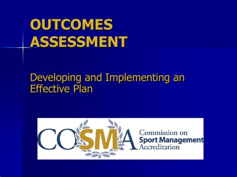 Outcomes Assessment