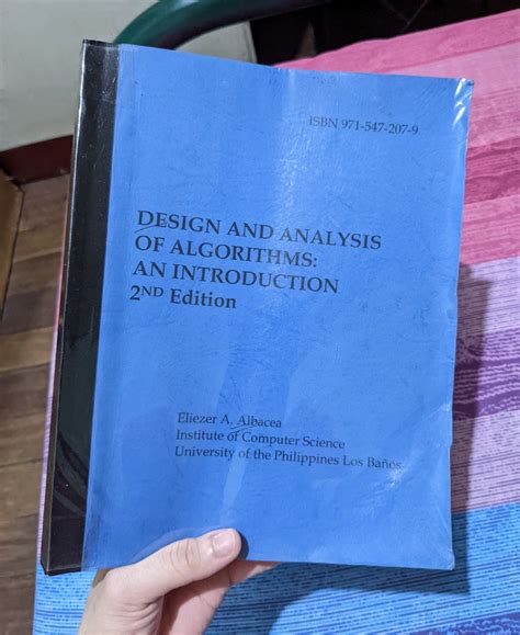 Design And Analysis Of Algorithms An Introduction 2nd Edition Hobbies