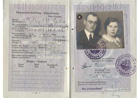 Rare Pre Anschluss Stateless Passport Our Passports