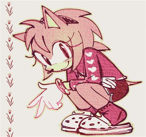 Amy Rose Sonic Drawn By Maitroll Danbooru