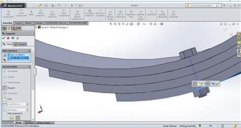 How To Make A Leaf Spring In SolidWorks