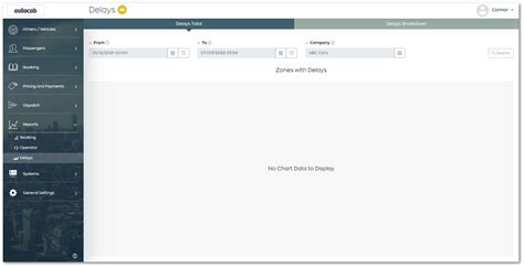 Viewing Delays Reporting 365 Management Autocab Help