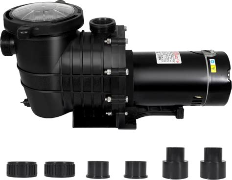 2 0 Hp 6557 Gph Swimming Pool Pump Inground And Above Ground 115v