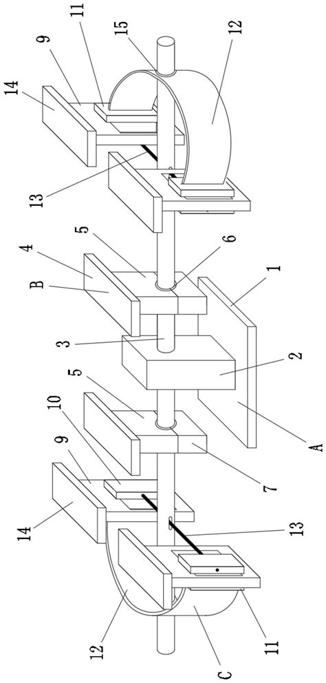 一种弓型自复位摩擦耗能连接协调装置及其施工方法