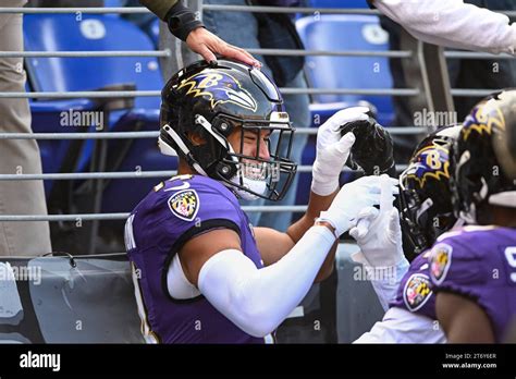 Baltimore United States 12th Nov 2023 Baltimore Ravens Safety Kyle