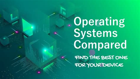 Comparison Between Operating Systems For Personal Computers