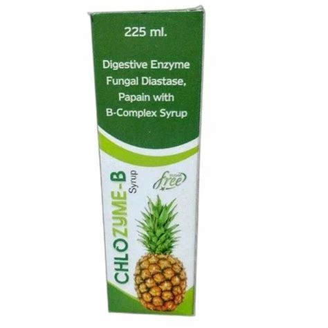 Digestive Enzyme Fungal Diastase Papain B Complex Syrup At Rs 159box