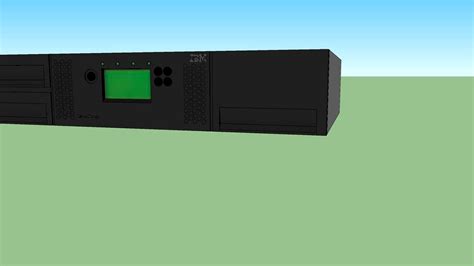 Ibm System Storage Ts3100 Tape Library 3d Model