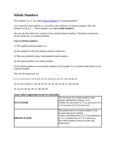 Class 6 Chapter 2 Pdf Multiplication Natural Number