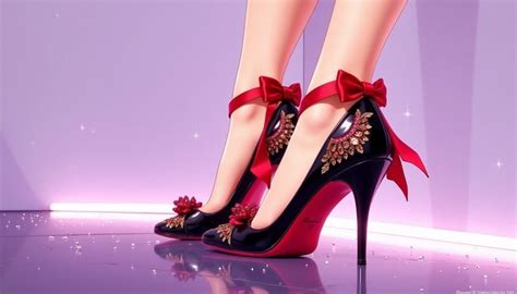 Free Magical Ruby Stilettos Image Download At Stockcake