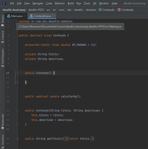 DesafioDio POO Issue Cami La Desafio Poo Dio GitHub