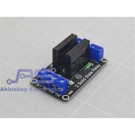 Jual Solid State Relay Module SSR Channel High Trigger Kota Surabaya Akhishop Electronics