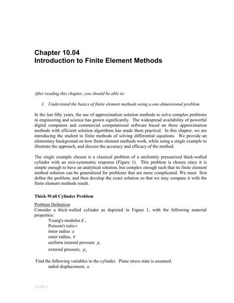 pdf chapter 10 04 introduction to finite element methodsgustafso
