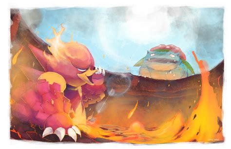 Venusaur And Magmar Pokemon Drawn By Venusaur Propaganda Danbooru