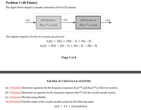 Solved Problem 1 (40 ﻿Points):The figure below depicts a | Chegg.com