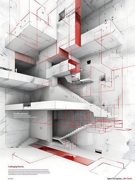 Deconstructivist Museum With Fragmented Scroll Sections Disj Unique