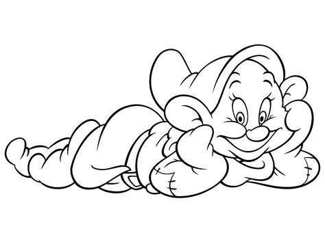 Disney Dopey Coloring Coloring Pages