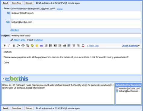 Send Private BCC Message To Few Among Group In Gmail