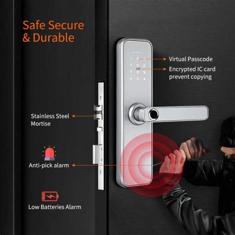 Tuya Smart Door Lock With Smart Life Tuya App Leading Smart Lock Company In China