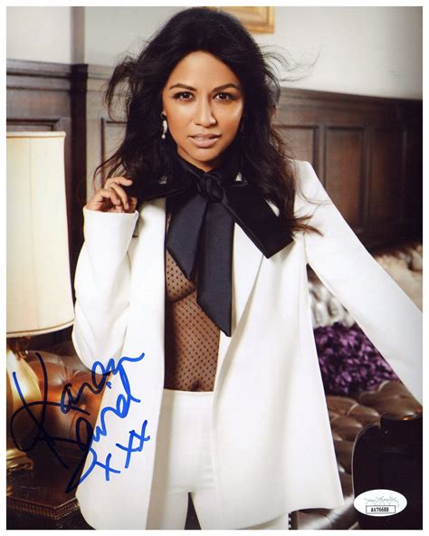 Karen David Signed 8x10 Photo Fear The Walking Dead Autographed Jsa Co